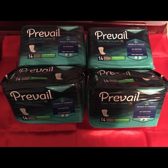 Prevail | Grooming | Men Prevail Maximum Absorbency Guard Pads 4 Ct ...